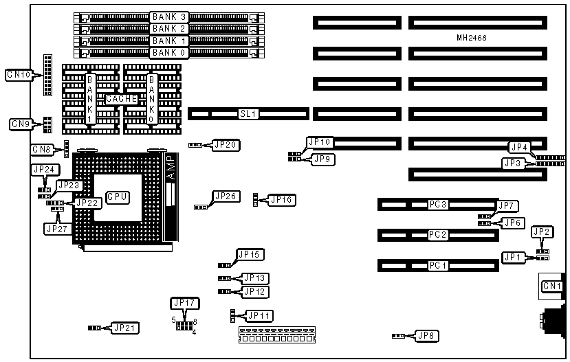 ACERPOWER 486 (V20 PROJECT) Motherboard Settings and Configuration