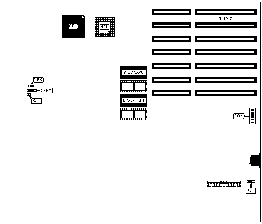 CACHE 304 Motherboard Settings and Configuration