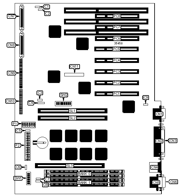 PROLIANT 3000 Motherboard Settings and Configuration