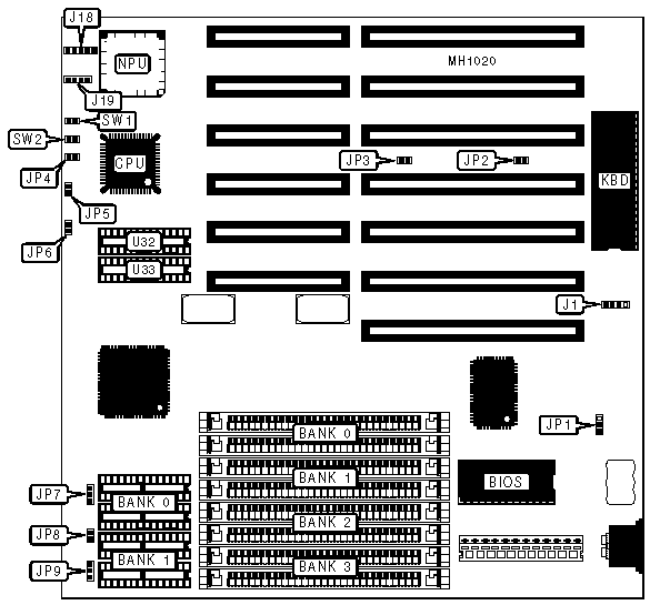 CX 425S CACHE Motherboard Settings and Configuration