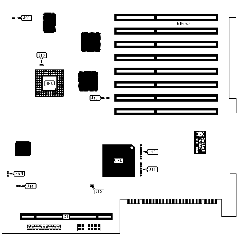 SYSTEM 425TE, SYSTEM 433TE Motherboard Settings and Configuration