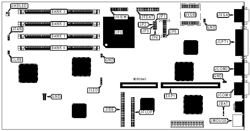 SYSTEM 486P Motherboard Settings and Configuration