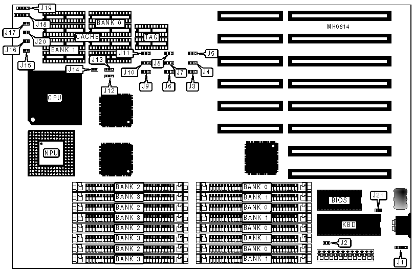 486-33/50 Motherboard Settings and Configuration