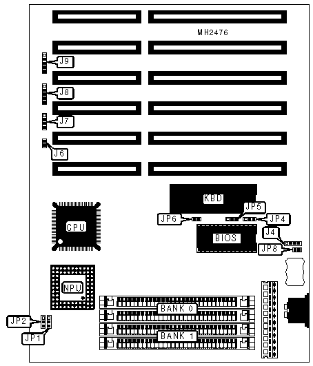 MCT-M386SX-33 Motherboard Settings and Configuration