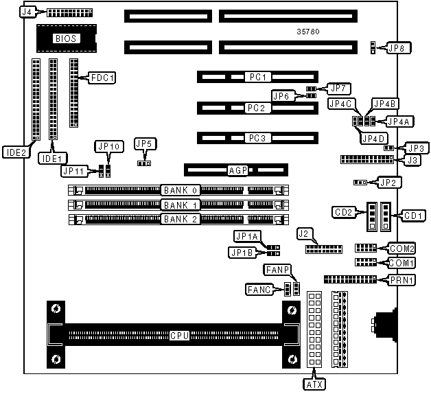 M726 Motherboard Settings and Configuration