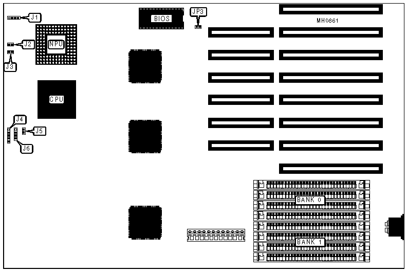 CACHE 386-33/25 Motherboard Settings and Configuration