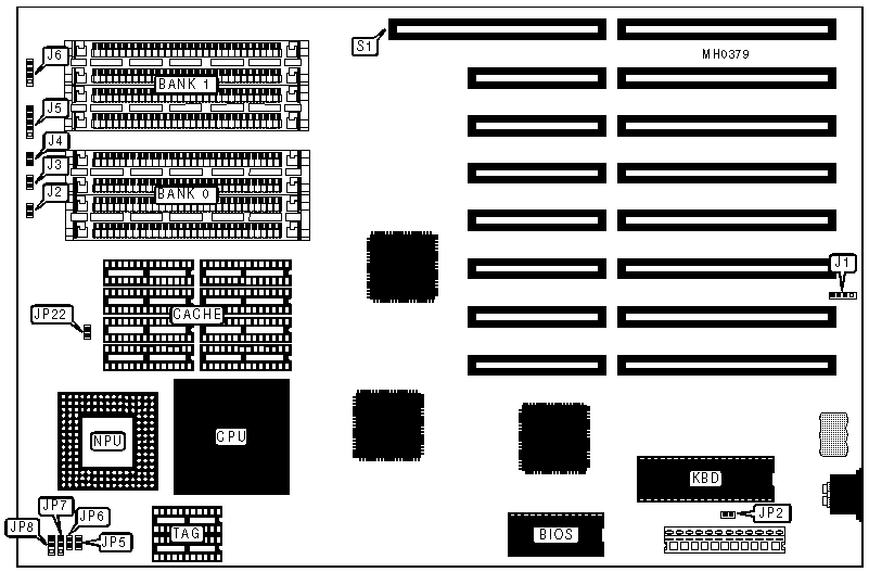 ETEQ 486-33 Motherboard Settings and Configuration