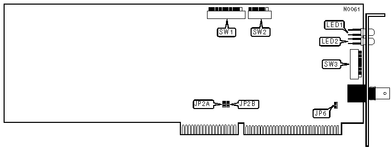 ARCNET PC130E Network Card Settings and Configuration